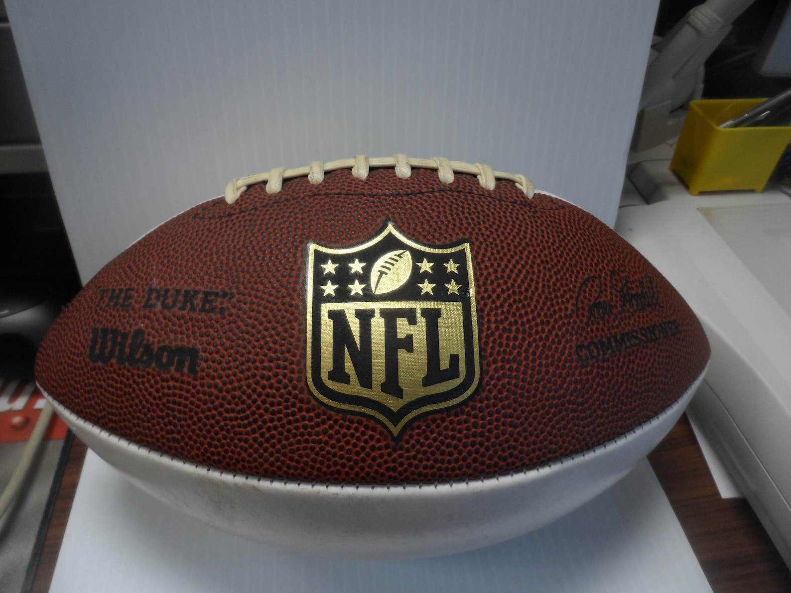 Vintage Wilson the Duke Football Autographed by - Etsy