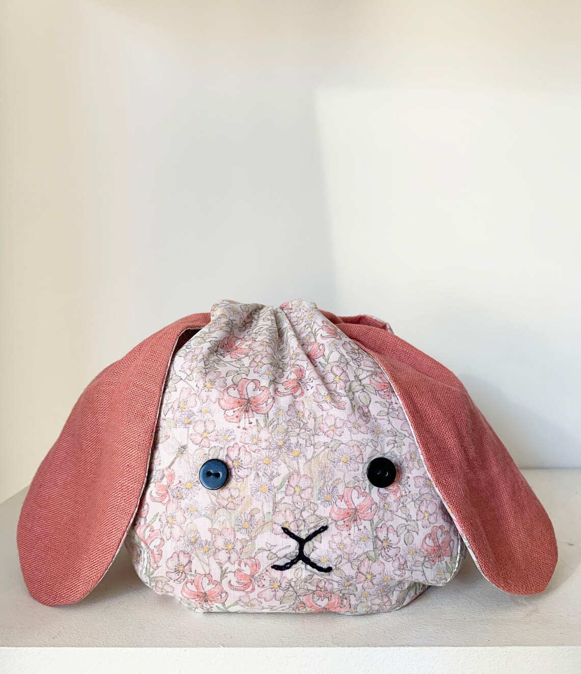 Easter Bunny Bag Knot Bag PDF SEWING PATTERN Simple - Etsy