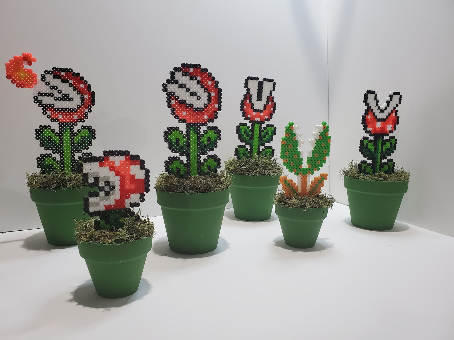 Mario Brothers Plants Piranha Plant Video Game Plants Mario - Etsy