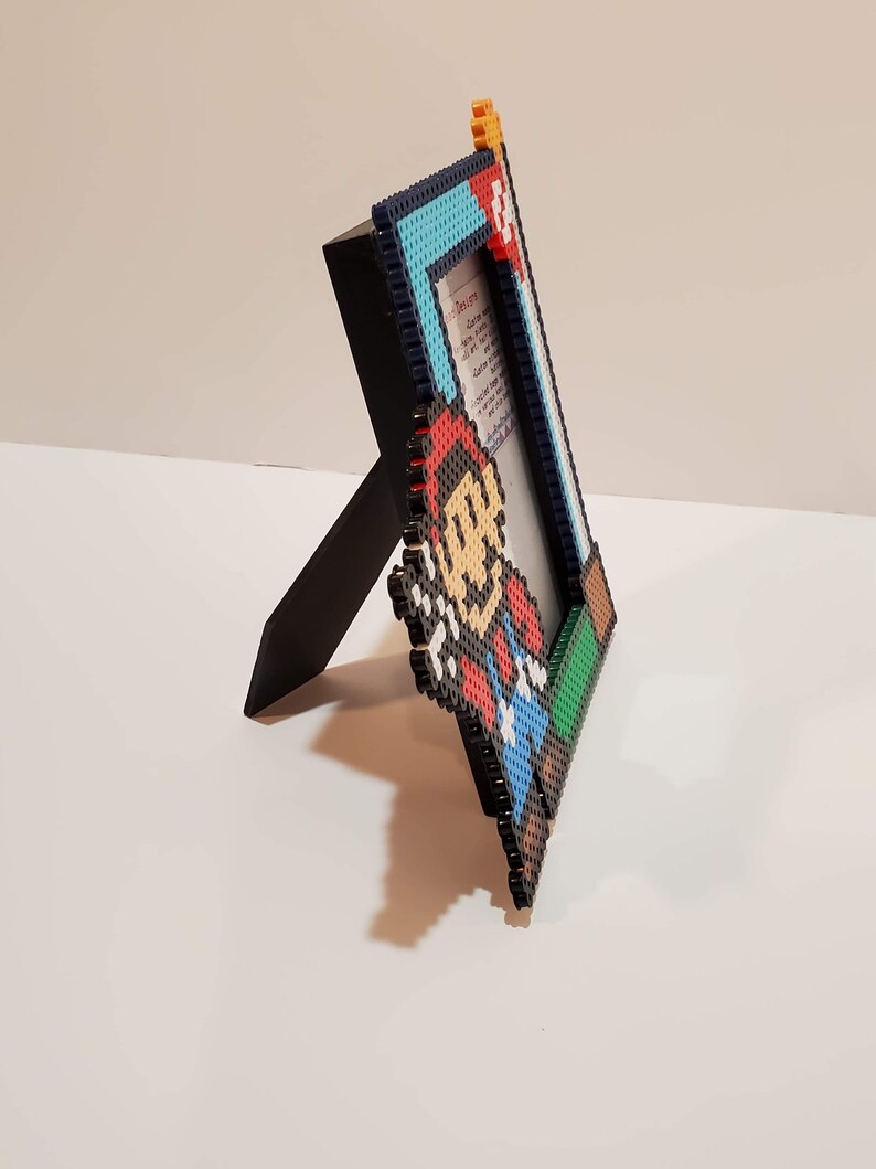 Mario Bros Picture Frame Mario Victory Videogame Photo | Etsy