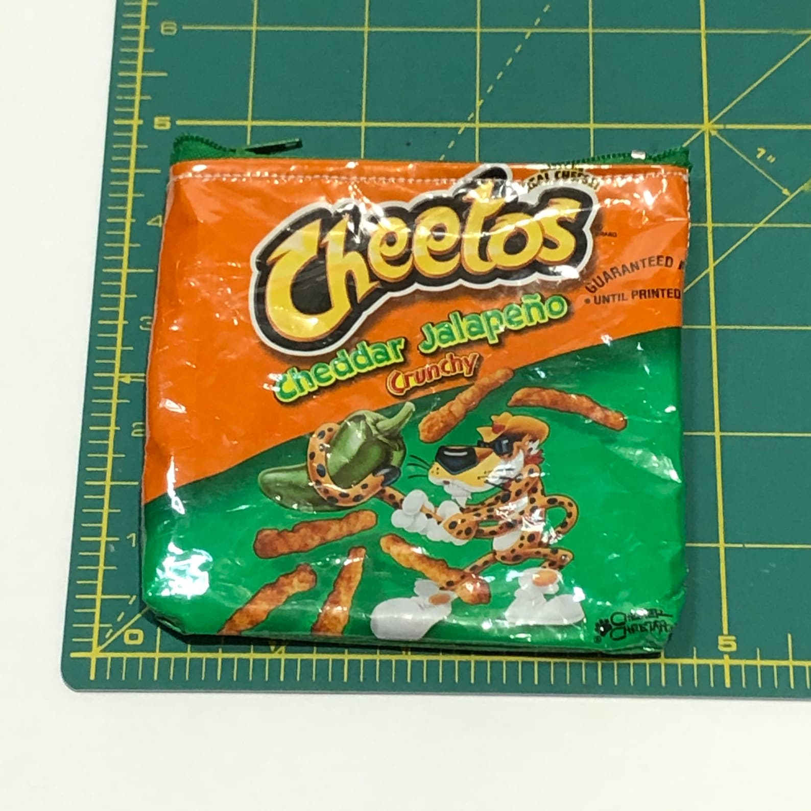 Recycled Bag - Cheetos Cheddar Jalapeno Bag - Coin Purse - Pouch ...