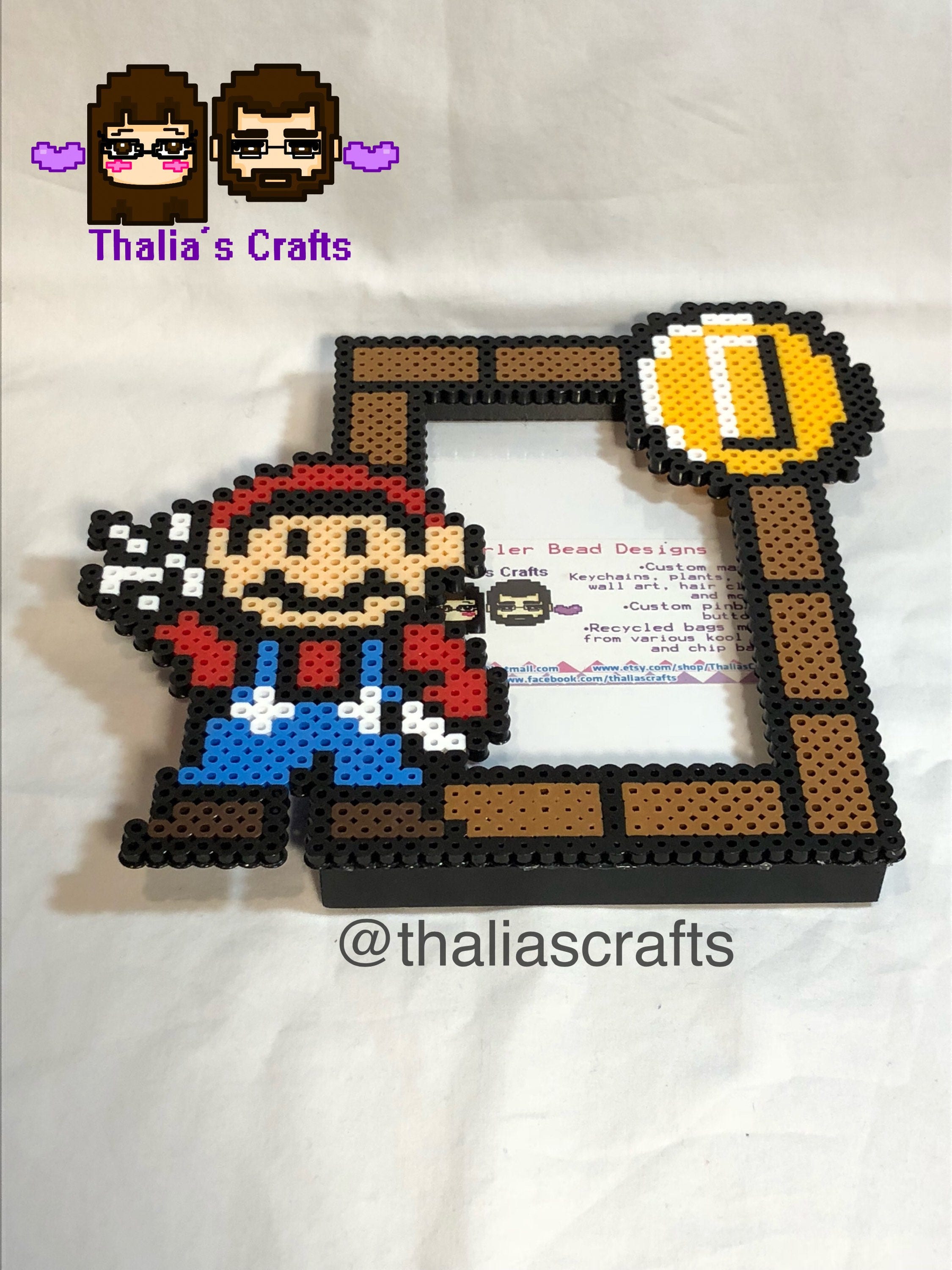 Mario Brothers Picture Frame Gamer Video Game Picture - Etsy