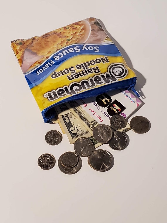 Recycled Bag Ramen Noodle Maruchan Soy Sauce Flavor Coin - Etsy