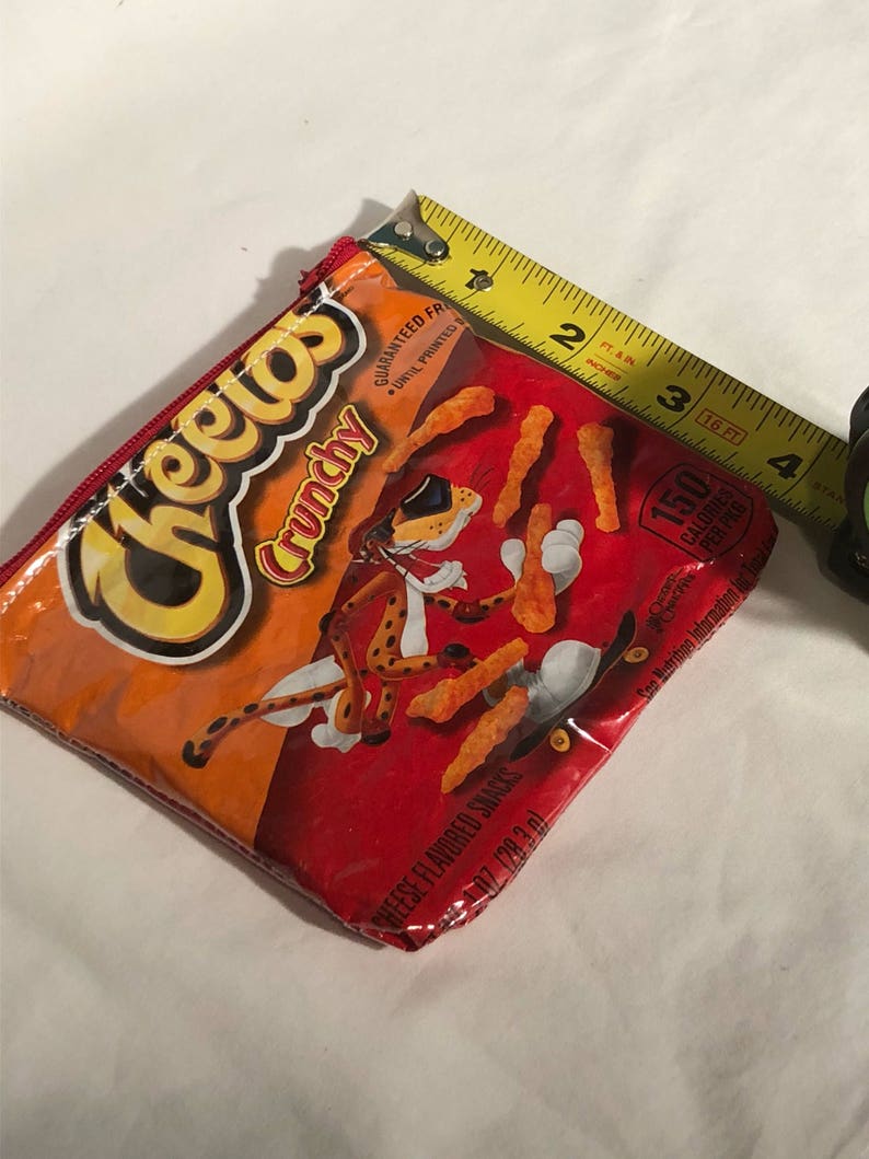 Recycled Bag, Cheeto Coin Bag, Crunchy Cheetos, Coin Purse, Change ...
