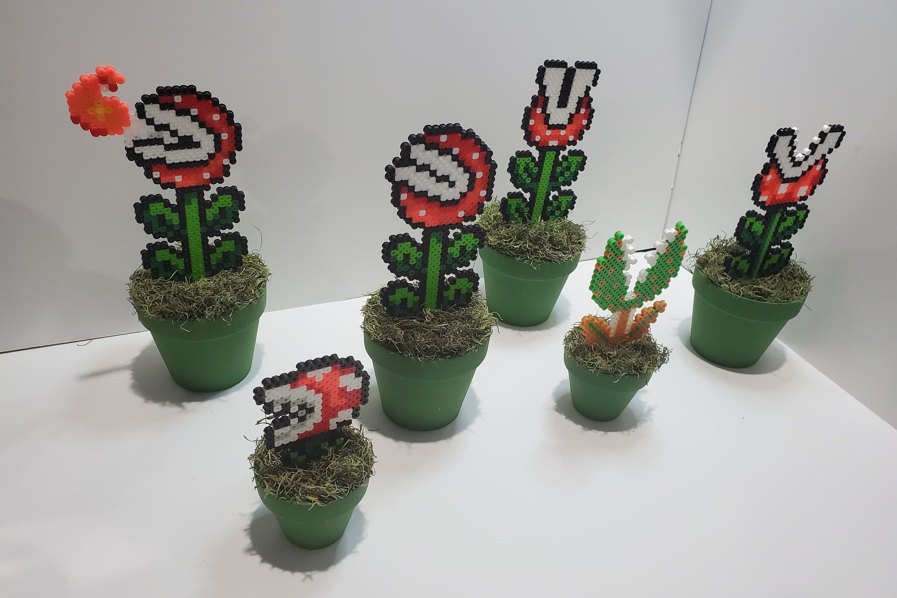 Mario Brothers Plants Piranha Plant Video Game Plants Mario | Etsy