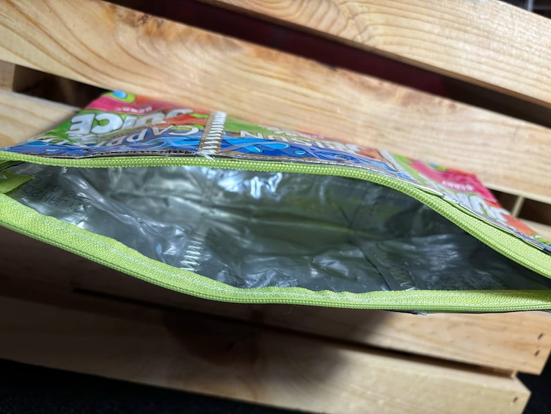 Recycled Kool-aid Multipurpose Bag, Repurposed Bag, Upcycled Bags Made ...