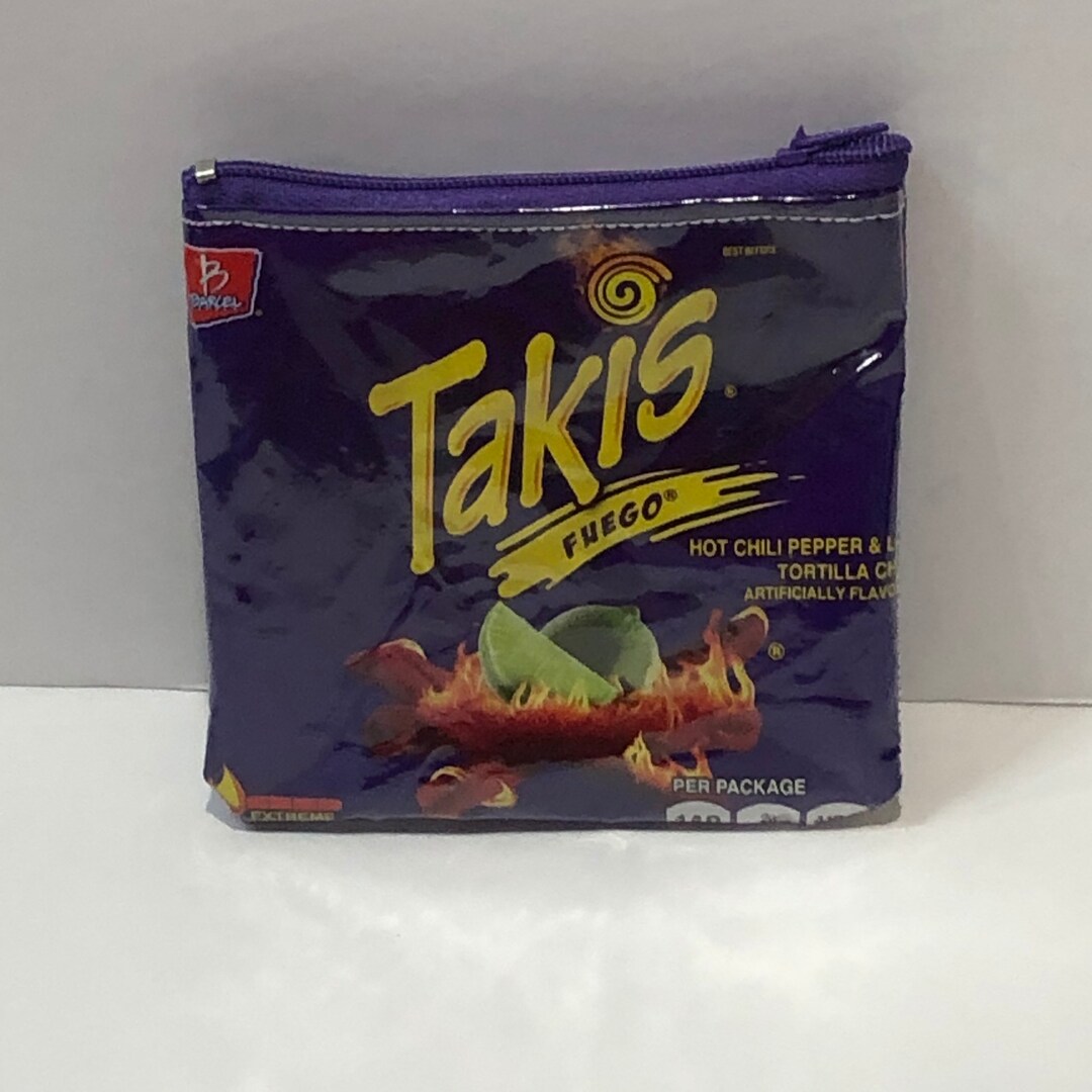 Recycled Bag, Takis Coin Bag/ Takis Fuego, Coin Purse, Change Bag, Card ...