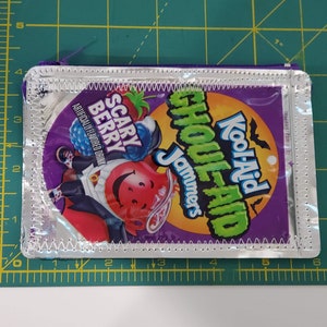 Recycled Kool-aid Coin Bag - Kool Aid Jammers -upcycled - Capri Sun ...
