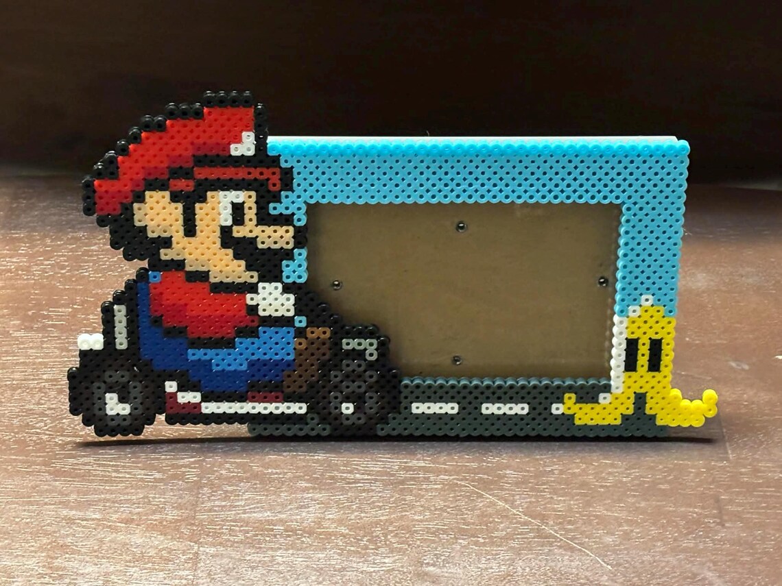 Mario Kart Themed Picture Frame / Photo Frame / Video Gaming Themed ...