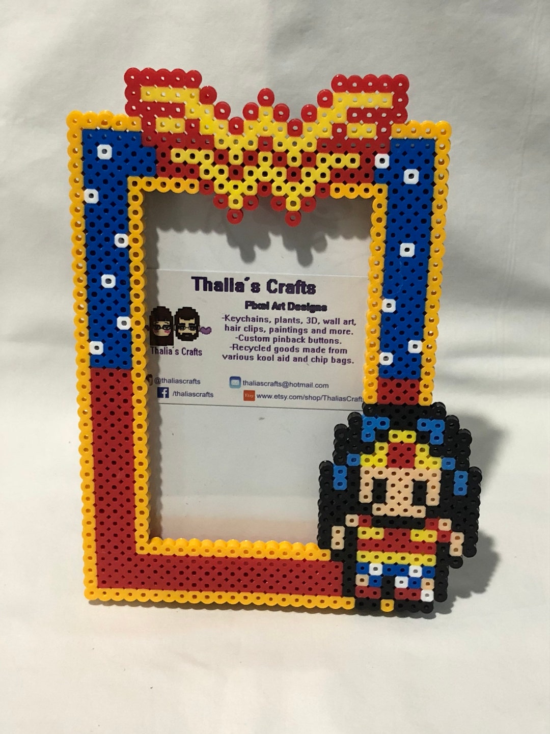 Wonder Woman Picture Frame/ Christmas Gifts/ Birthday Gifts/ Holiday ...