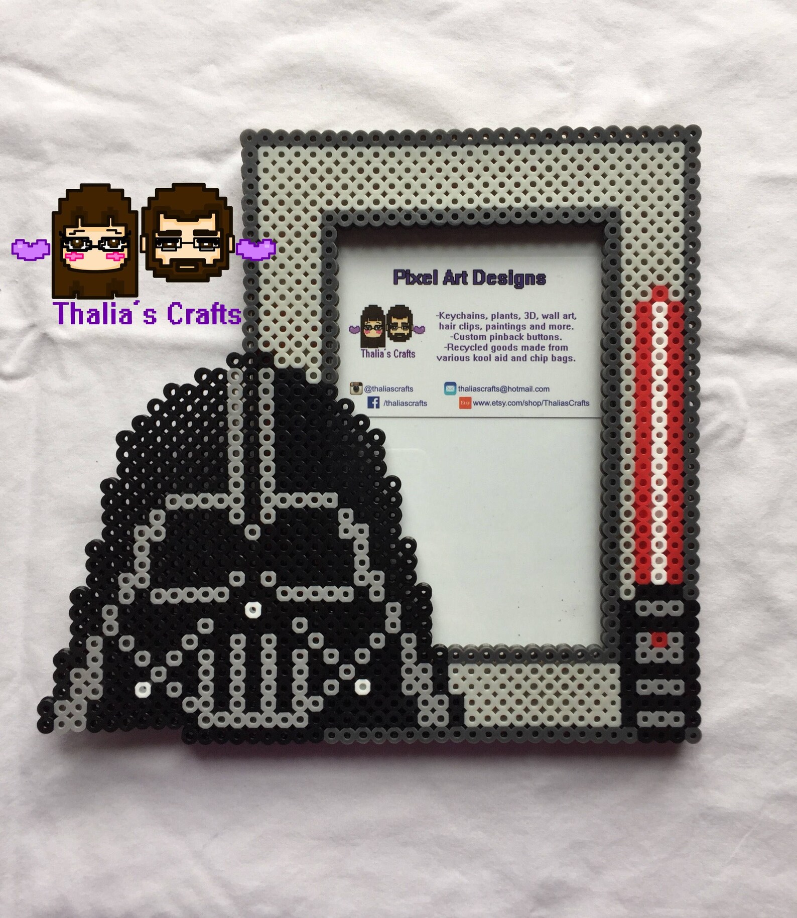 Star Wars Picture Frame Darth Vader Picture Frame Birthday - Etsy UK