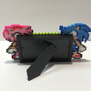 Sonic and Amy Picture Frame, Videogame Frame, 8bit Frame, Couples Frame ...