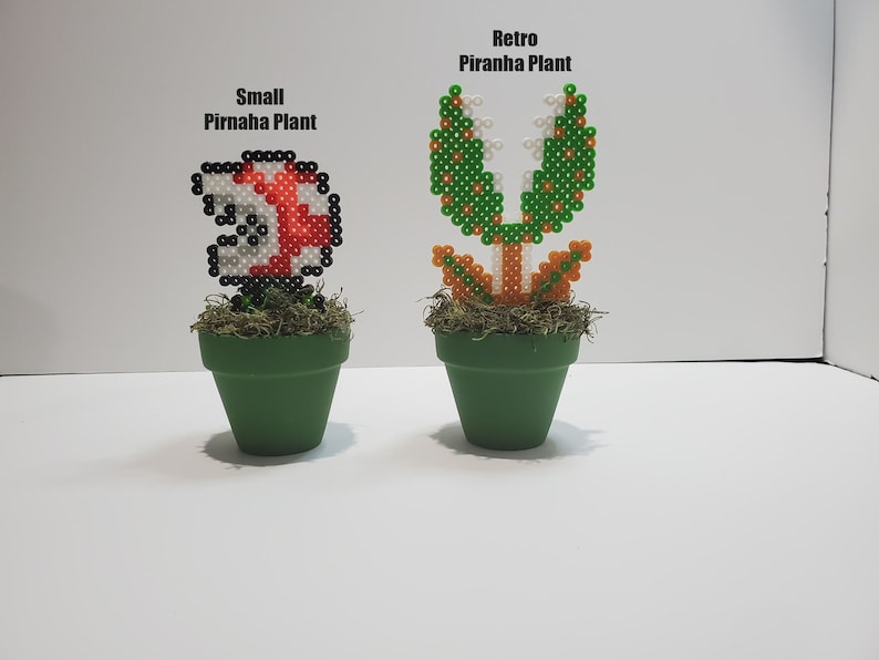 Mario Brothers Plants Piranha Plant Video Game Plants Mario - Etsy