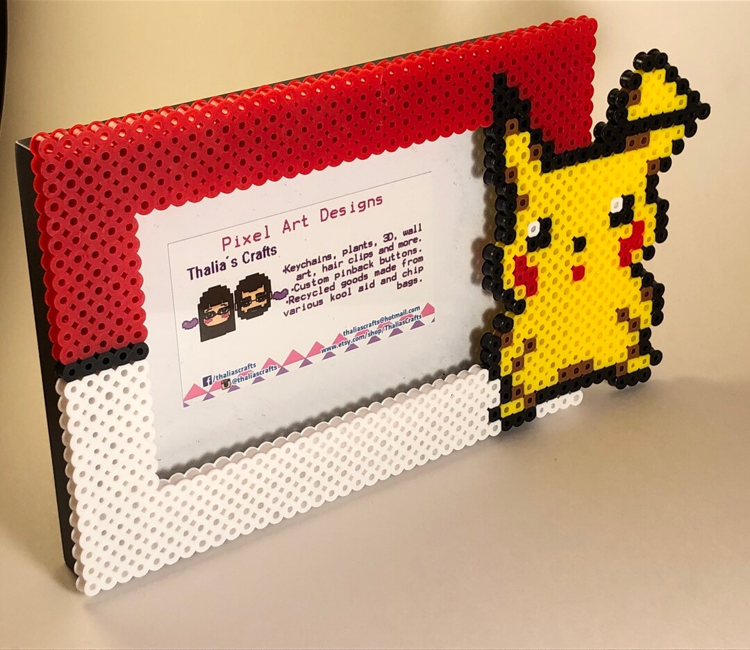 Pikachu Frame / Picture Frame/ Photo Frame/ Videogame Picture Frame ...