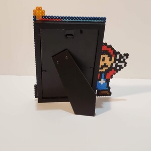 Mario Bros Picture Frame Mario Victory Videogame Photo Frame Game Room ...