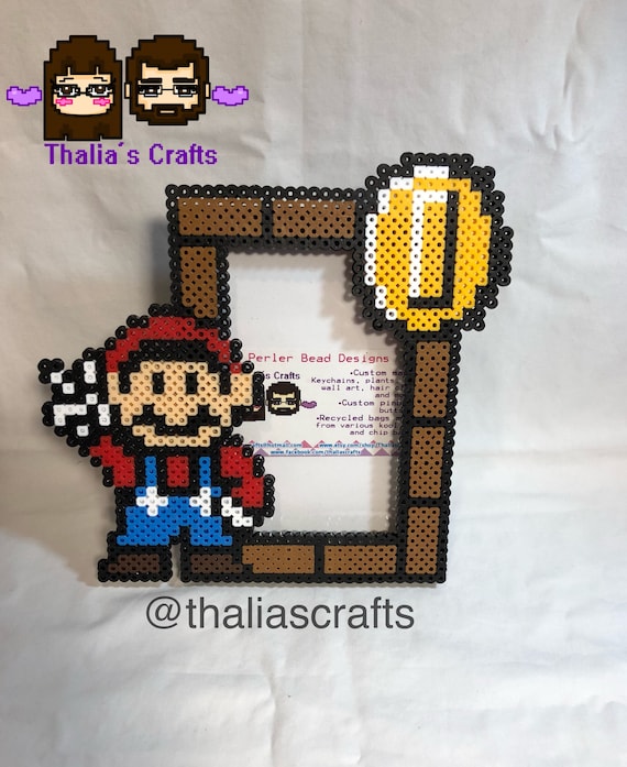 Mario Brothers Picture Frame Gamer Video Game Picture | Etsy