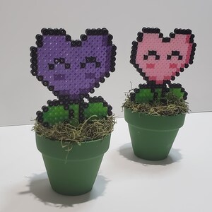 Heart Flower Plant - 8-bit Plant - Valentines Gift - Flowers - for Her ...