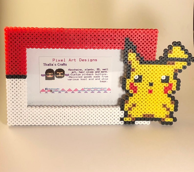 Pikachu Frame / Picture Frame/ Photo Frame/ Videogame Picture Frame ...