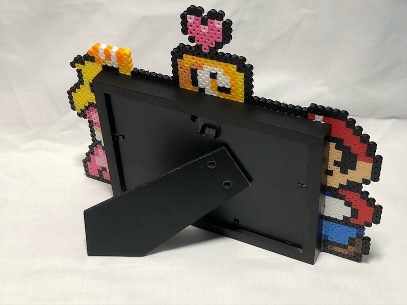 Mario Bros Picture Frame Mario and Peach Videogame Photo | Etsy