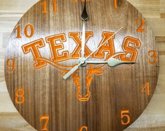 Texas Wall Clock | Etsy