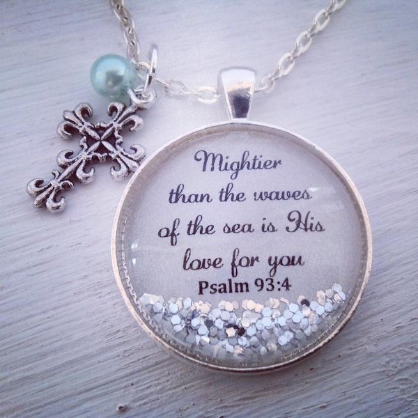 Bible Verse Necklace - Etsy