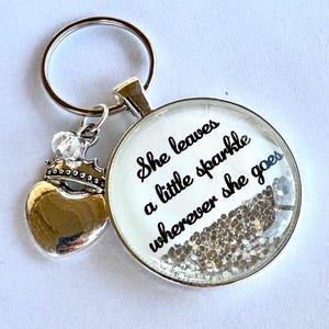 Christmas Gift,she Leaves a Little Sparkle Wherever She Goes Sparkle ...