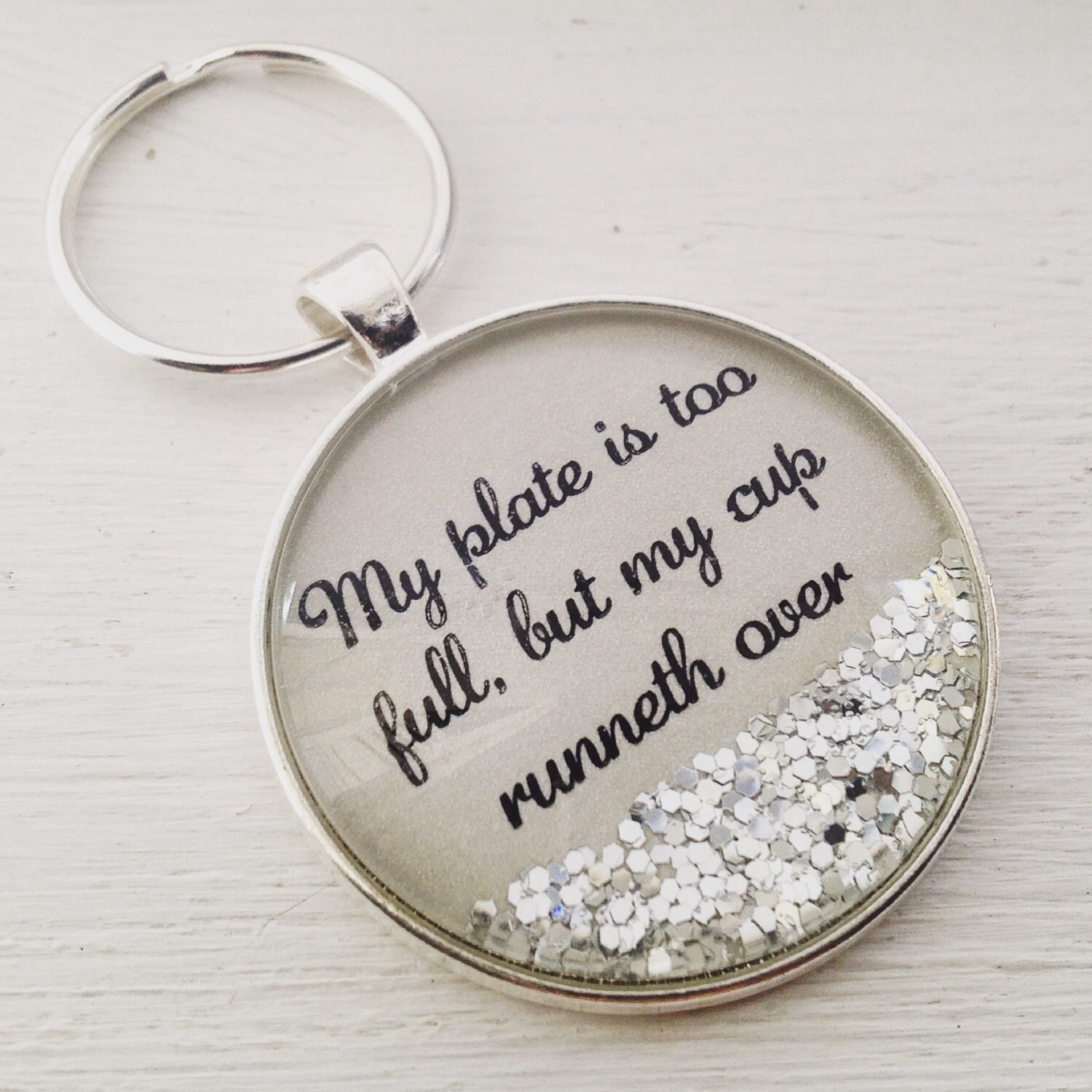 Mothers Day Gift, My Plate is Too Full, but My Cup Runneth Over ...