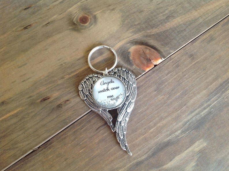 Angel Keychain Angel Car Mirror Charm Angels Watch Over Me - Etsy
