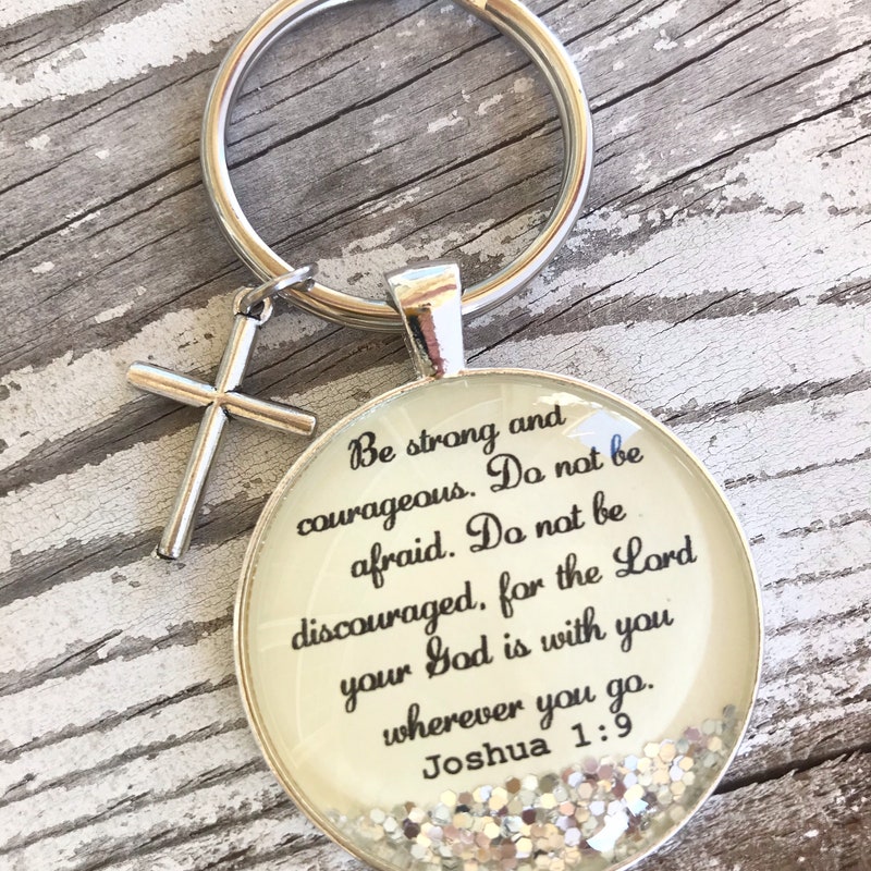 Bible Verse Keychain - Etsy