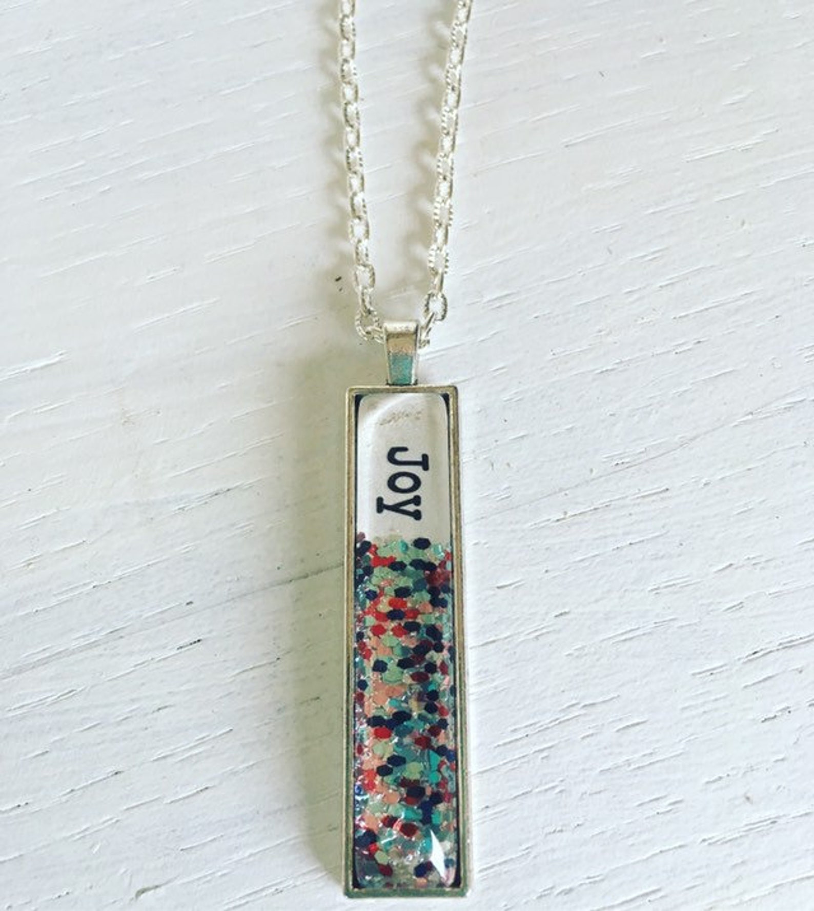 Joy Sparkle Pendant Necklace,inspirational Gift for Women,daily ...