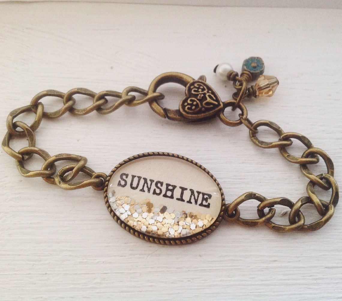 Sunshine Sunshine Bracelet Sunshine Jewelry Sparkle - Etsy