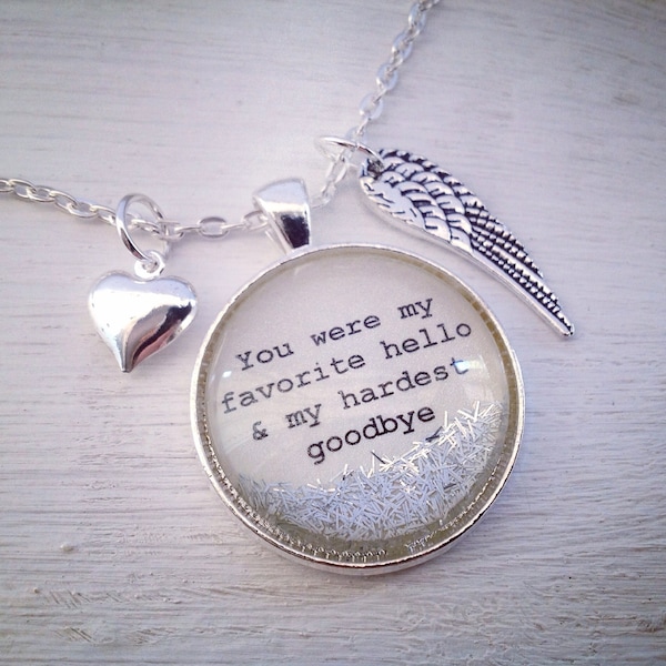 Hello Necklace - Etsy