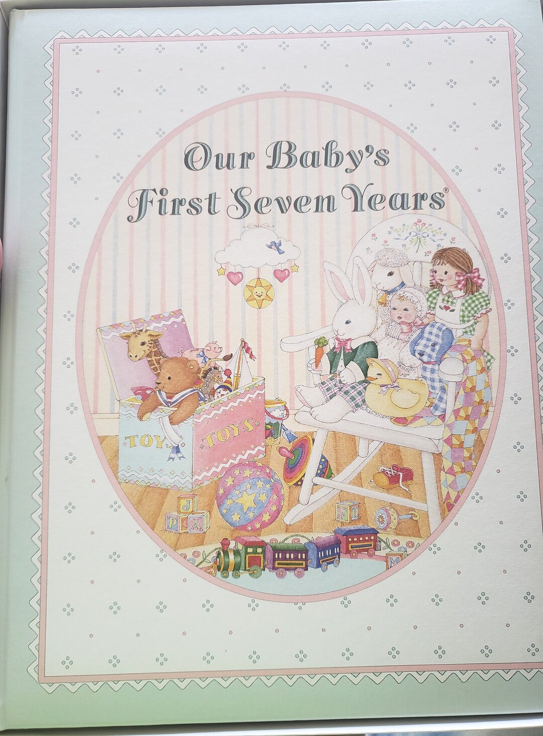 Vintage Baby Book Our Baby's First Seven Years Baby Records Book - Etsy
