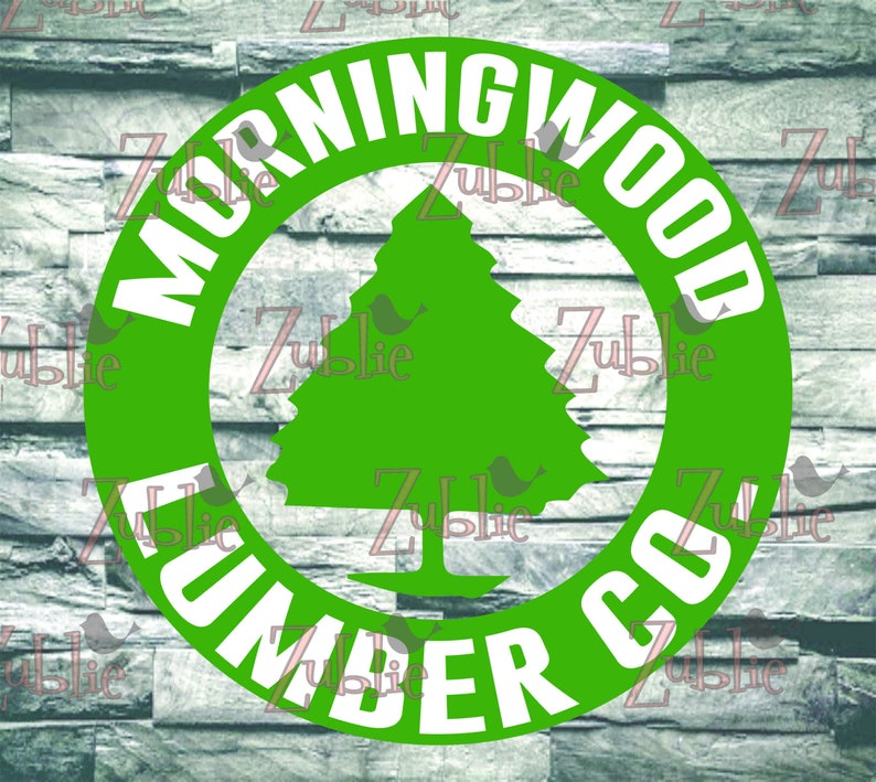 Morning Wood Lumber Co SVG PNG Sublimation Cricut File - Etsy
