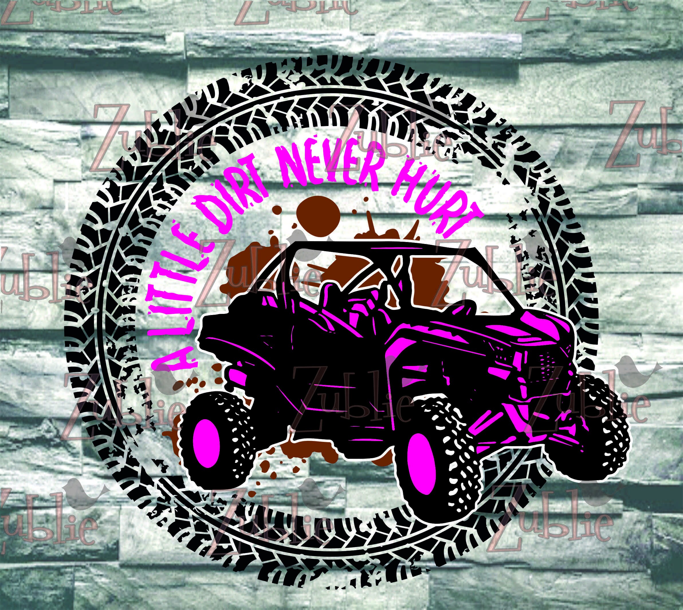 A Little Dirt Never Hurt SXS SVG PNG File - Etsy Ireland