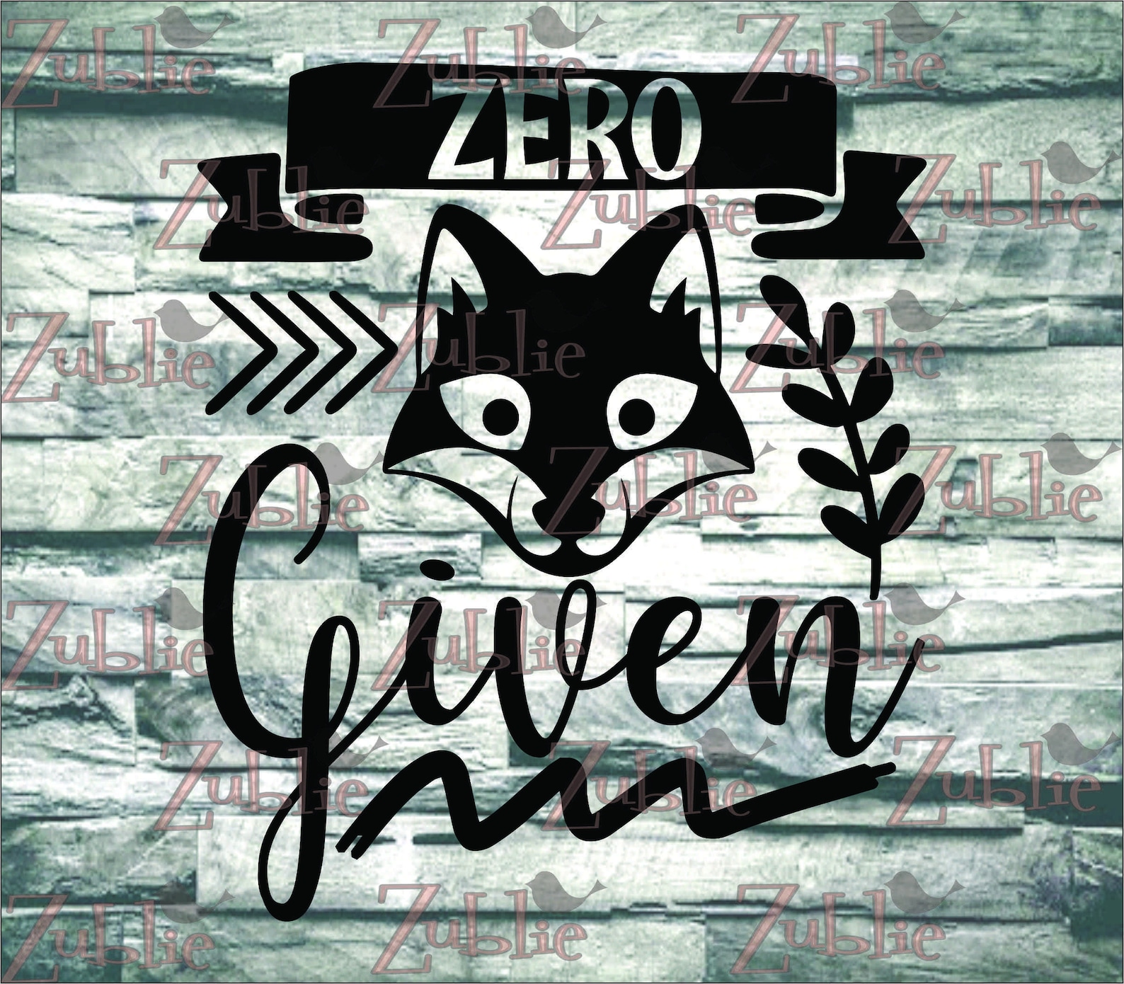 Zero Fox Given PNG SVG File | Etsy
