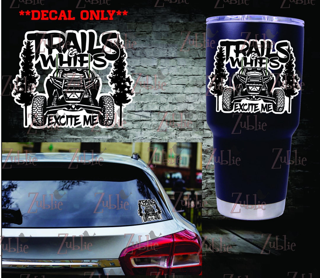 Decal Trails and Whips Excite Me SXS ATV UTV - Etsy