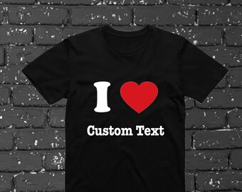 I Heart T Shirt | Etsy