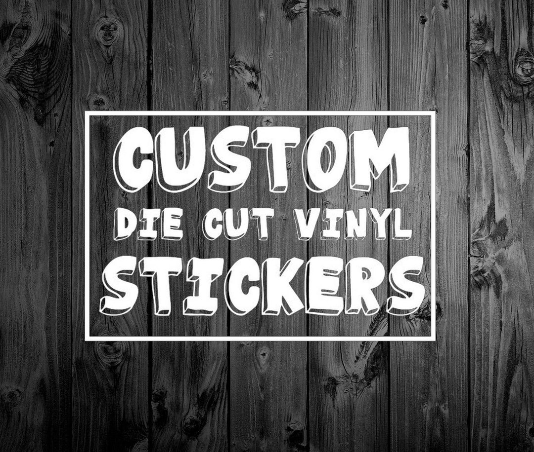 Custom Vinyl Decal Sticker - Etsy