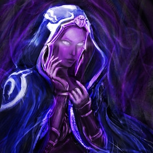 Liliana Vess Wearing Jace Beleren's Cloak - Fanart - Magic the ...