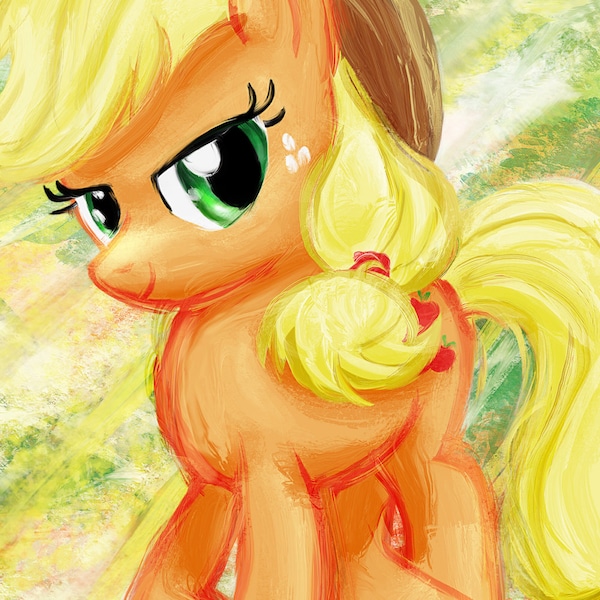 My Little Pony Applejack - Etsy