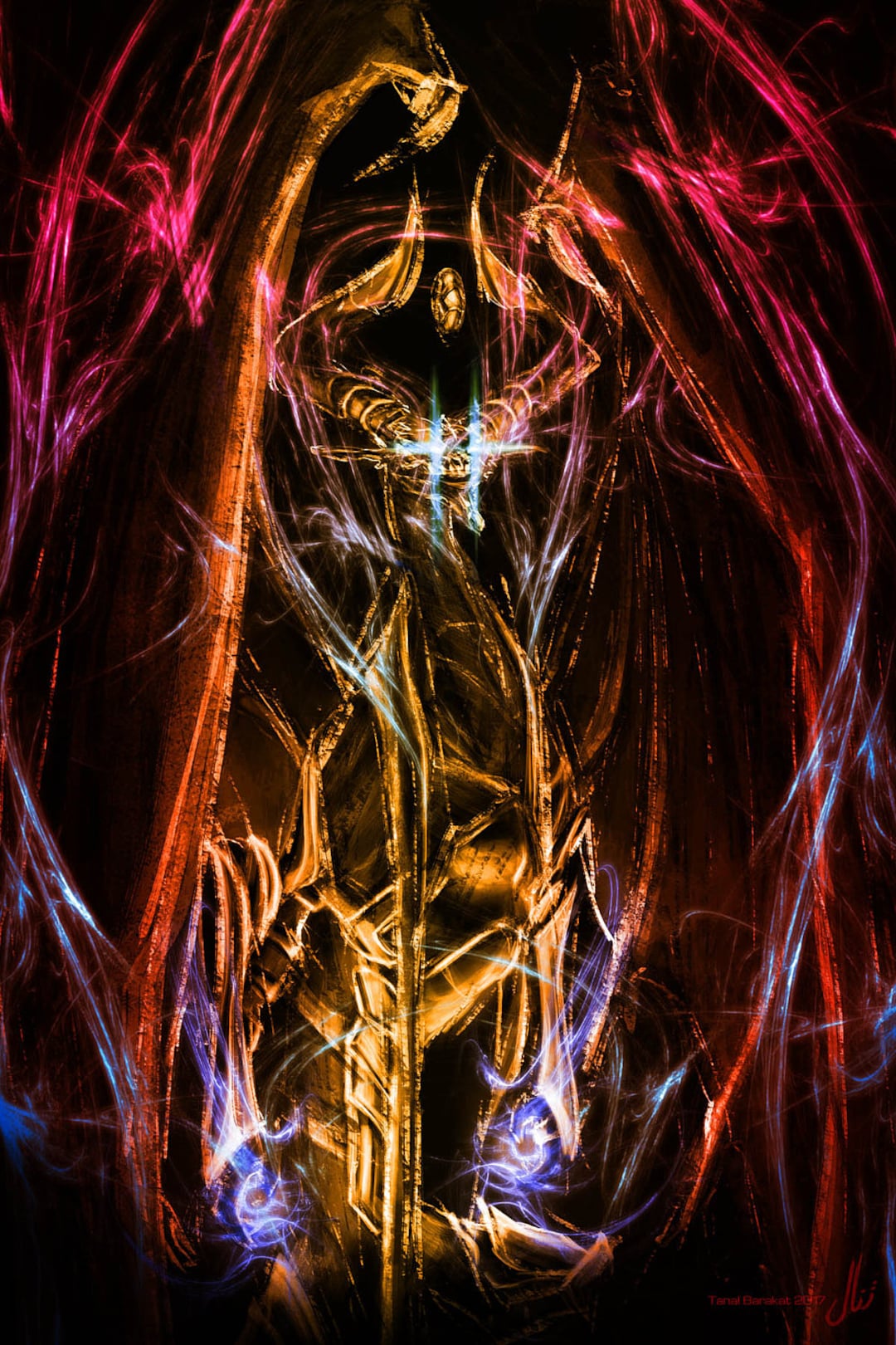 Nicol Bolas, Planeswalker - Magic the Gathering- MTG - Digital Painting ...