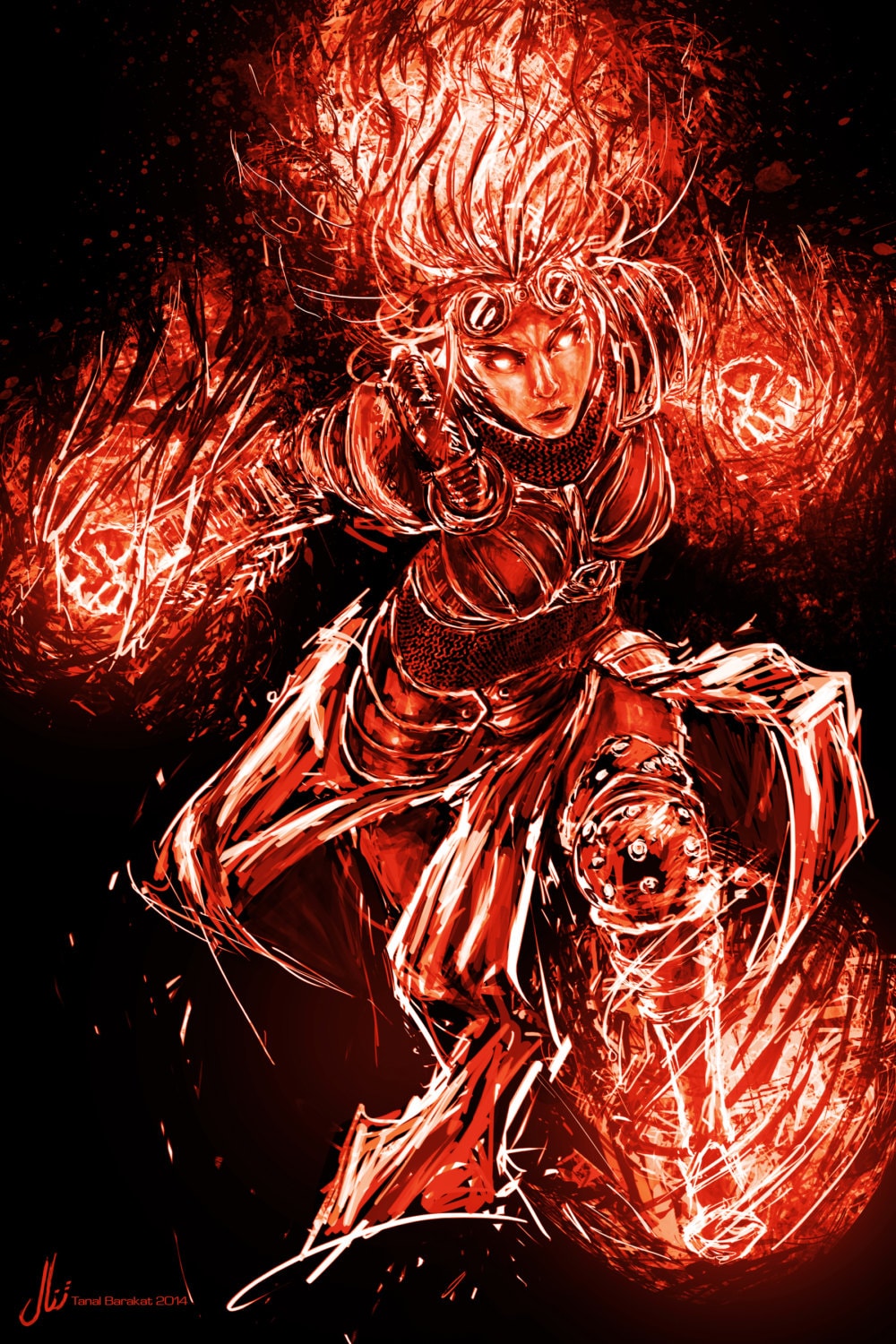 Chandra Ablaze Full Art