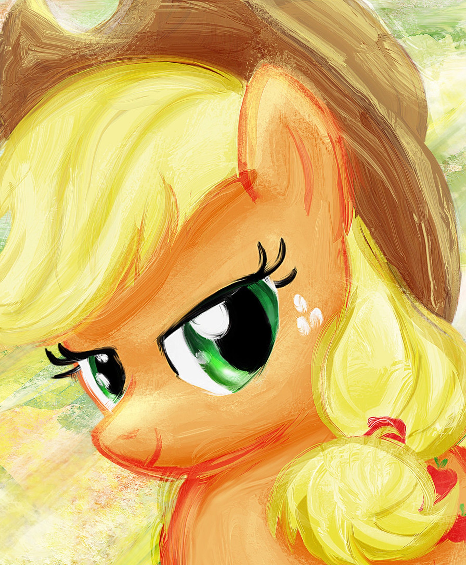 Applejack My Little Pony Friendship is Magic Art Print | Etsy