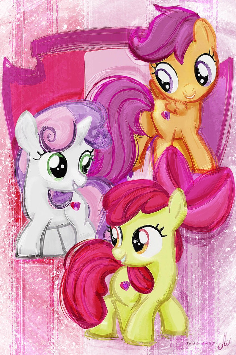 Cutie Mark Crusaders Sweetie Belle Apple Bloom Scootaloo - Etsy Cutie Mark Crusaders Sweetie Belle Apple Bloom Scootaloo - Etsy