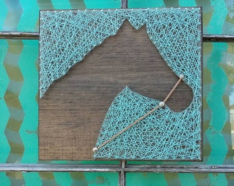 Nail string art | Etsy