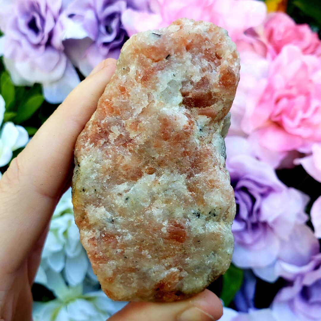 Sunstone A Grade Raw Natural Rough Crystal Healing Gemstone Collectible ...