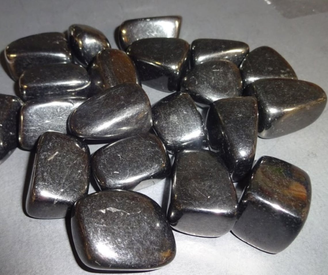 Jet Gemstone Tumbled & Hand Polished Natural Metaphysical | Etsy