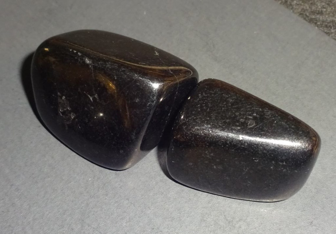 Jet Gemstone Tumbled & Hand Polished Natural Metaphysical | Etsy