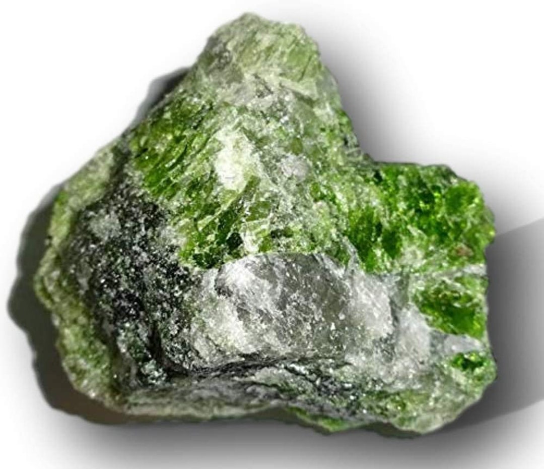 Diopside Raw Rough 100% Natural Healing Heart Chakra Crystal Gemstone ...